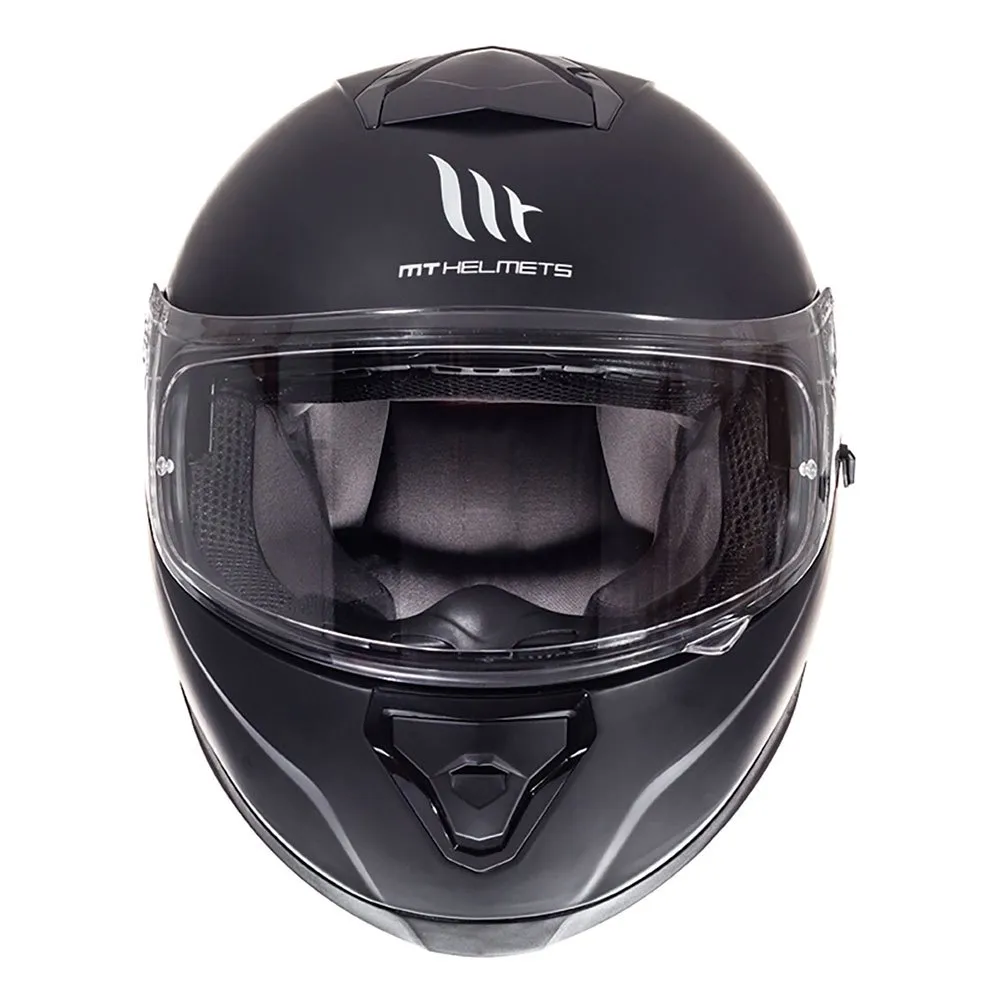 MT Helmets Thunder 3 SV Solid Full Face Helmet Black, Motardinn