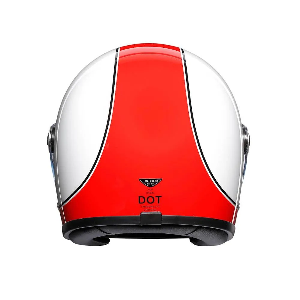 AGV X3000 Multi Full Face Helmet White, Motardinn