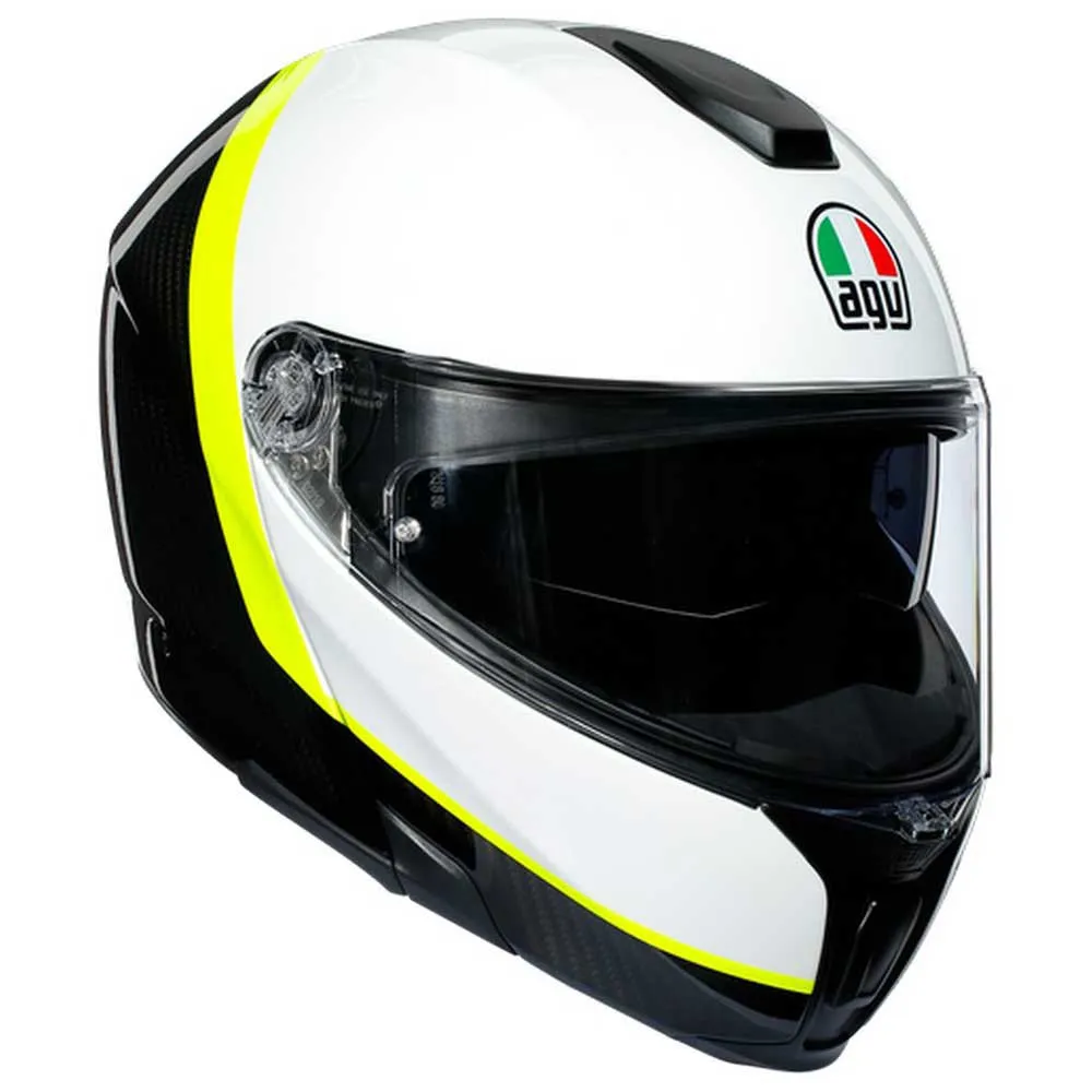 AGV Sportmodular Multi MPLK Modular Helmet Black, Motardinn
